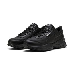 Puma Damen Sneaker "CILIA MODE", Gr. 39, schwarz, Synthetik, Schuhe, f&uuml;r Alltag, mit SOFTFOAM+ Einlegesohle