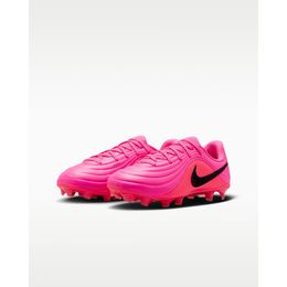 Nike M&auml;dchen Fu&szlig;ballschuh "JR TIEMPO MAESTRO ACAD FG/MG T", Gr. 38, pink, Synthetik, Textil, Schuhe, Au&szlig;ensohle f&uuml;r Rasenpl&auml;tze, f&uuml;r Kinder &