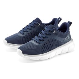 John Devin Herren Sneaker "Schn&uuml;rschuh, Halbschuh, Freizeitschuh, Schn&uuml;rhalbschuh, Turnschuh", Gr. 43, blau, Obermaterial: 80% Textilmaterial, 20%