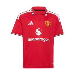 adidas Performance Funktionsshirt 'Manchester United 26/27' Jungen Gr&ouml;&szlig;e 140 honig / knallrot / wei&szlig;
