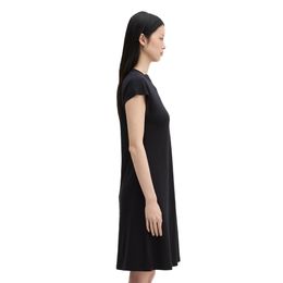 Marc O'Polo MARC O'POLO Damen Jerseykleid "mit TENCEL Modal", schwarz, Gr. XXL, unifarben, Obermaterial: 48% Modal, 48% Baumwolle, 4% Elasthan, Kleider