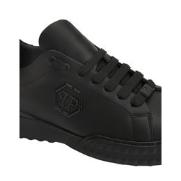 Philipp Plein Herren Sneaker "Hexagon", Gr. 45, schwarz, Schuhe