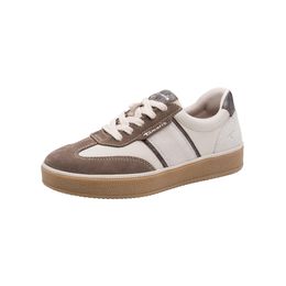 Tamaris Sneaker Damen Gr&ouml;&szlig;e 37 dunkelbraun / offwhite Sommerschuhe