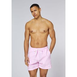 Chiemsee Herren Badeshorts, pink, Gr. M, 80% Polyester, 20% Baumwolle, Badehosen