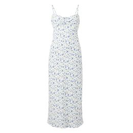 Hollister Kleid Damen Gr&ouml;&szlig;e 34 hellblau / wei&szlig; Sommerkleid