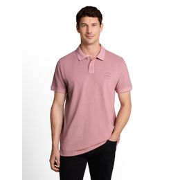 Tom Tailor Herren Poloshirt, rosa, Gr. XXL, unifarben, Piqu&eacute;, Obermaterial: 100% Baumwolle, Shirts, Sommershirt mit kleinem Logo-Print