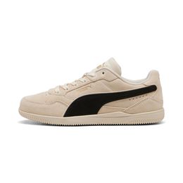 Puma Damen Sneaker "K-MODA SD", Gr. 38,5, beige, Leder, mehrfarbig, Schuhe, f&uuml;r sportliche Streetwear, mit Lederobermaterial, mit Gummilaufsohle