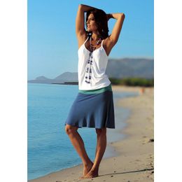 Strand-Kleid, Wei&szlig;, Gr. 32, Beachtime by Lascana, Damen, Strandkleider, Material: Viskose