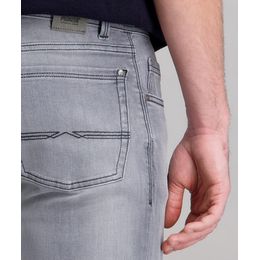 Herren 5-Pocket-Jeanslight grau used whisker, Gr. 36, Pioneer Authentic Jeans, Denim/Jeans, Obermaterial: 75% Baumwolle, 23% Polyester, 2% Elasthan,
