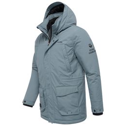 STONE HARBOUR Herren Winterjacke "Wadiim XX"rauchblau, Gr. XXXL, Obermaterial: 100% Nylon. Innenfutter: 100% Polyester. Wattierung: 100% Polyester.
