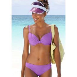 s.Oliver Damen Bikini-Hose, Lila, Gr. 42, Bikinihosen, Material: Polyamid