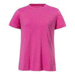 Sch&ouml;ffel SCH&Ouml;FFEL Damen T-Shirt "T Shirt Hohberg L", pink, Gr. 44, Obermaterial: 60% Baumwolle, 40% Polyester, Shirts, Kurzarm, mit Rundhalsausschnitt, ohne