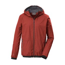 Killtec Herren Funktionsjacke "KOS 26 MN JCKT", rot, Gr. S, Obermaterial: 100% Polyester.Futter: 100% Polyester, Jacken, Leichte, wasserdichte,