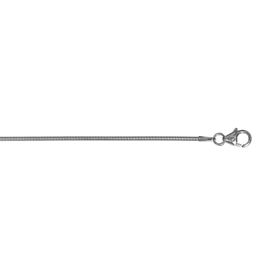 ONE ELEMENT Damen Goldkette "Halskette Tonda rund Reif aus 585 Wei&szlig;gold &Oslash; 1,2", 42, Gold Wei&szlig;gold 585, silber, Gold, Wei&szlig;gold 585, Halsketten, mm &ndash;