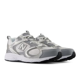 New Balance Herren Sneaker "408", Gr. 43, grau, Synthetik, Textil, Schuhe, inspiriert vom Design des New Balance 530 und 740