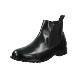 Bugatti Damen Stiefelette "Bugatti Stiefelette Glattleder", Gr. 40, schwarz, Glattleder, Schuhe