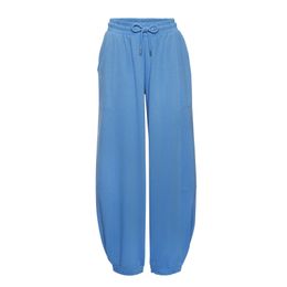 Damen Sweathose, BENCH. LOUNGEWEAR, Gr. 36, blau, Sweatware, Obermaterial: 60% Baumwolle, 40% Polyester, unifarben, Hosen, mit seitlichen