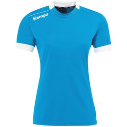 Kempa Damen T-Shirt "Shirt PLAYER TRIKOT WOMEN", blau, Gr. XL, Obermaterial: 100% Polyester PES., Shirts
