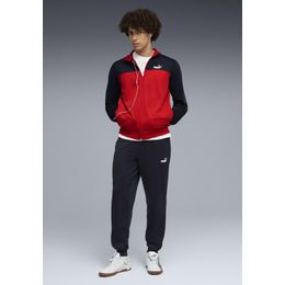 Puma Herren Trainingsanzug "POLY COLORBLOCK SUIT"new navy, Gr. L, unifarben, Trikot, Obermaterial: 100% Polyester, Sportanz&uuml;ge, ohne Kapuze