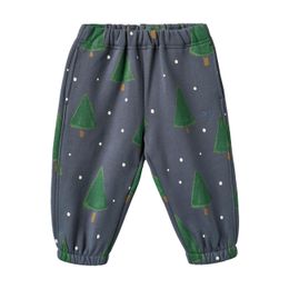 Wheat M&auml;dchen Sweathose "Wheat Sweatpants Cass", grau, Gr. 80, 100% Baumwolle, Hosen