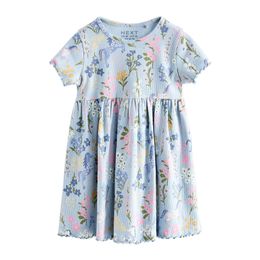 Next Kleid M&auml;dchen Gr&ouml;&szlig;e 92 hellblau / hellgelb / gr&uuml;n / rosa