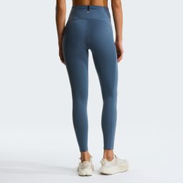 The North Face Damen Funktionstights "W JAIDA POCKET LEGGING - 27"granite grau, Gr. XS, Obermaterial: 70% Polyester, 30% Elasthan, Hosen, sportlicher