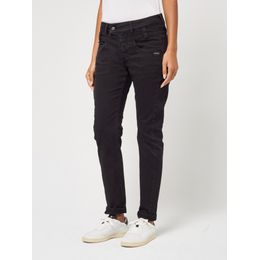 Gang Damen Slim-fit-Jeans "94MARGE", schwarz, Gr. 29, Denim/Jeans, Obermaterial: 84% Baumwolle, 13% Polyester, 3% Elasthan, Jeans, mit besonderem