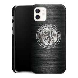 DeinDesign iPhone 12 mini Handy Premium Case Smartphone Handyh&uuml;lle Schutzh&uuml;lle gl&auml;nzend Official Licensed Product Eintracht Braunschweig Logo Premium Case