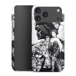 DeinDesign iPhone 17 Pro Max Handy Premium Case Smartphone Handyh&uuml;lle Schutzh&uuml;lle gl&auml;nzend Star Wars Official Licensed Product Darth Vader Premium Case