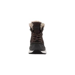 Tom Tailor Damen Winterstiefel "Tom Tailor Stiefel", Gr. 39, braun, Polyurethan, unifarben, Schuhe
