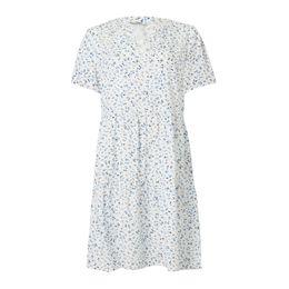 Only Dress 'ONLZally' female size 42 Azure / Pastel blue / Black / White