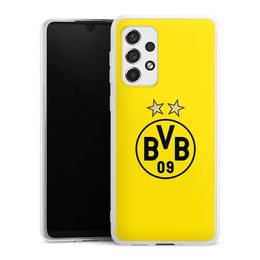 DeinDesign Galaxy A33 5G Handy Silikon H&uuml;lle Case transparent Handyh&uuml;lle Borussia Dortmund Bvb Star Silikon Case