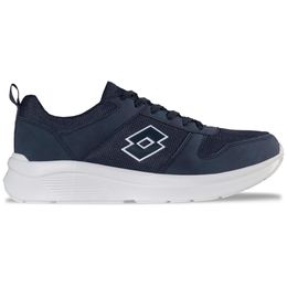 Lotto Herren Sneaker, Gr. 46, blau, Kunstfaser, Synthetik, Mesh, Schuhe, - besonders leicht & bequem