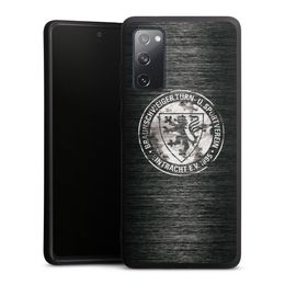 DeinDesign Galaxy S20 FE Handy Premium Silikon H&uuml;lle Handyh&uuml;lle schwarz Case Logo Official Licensed Product Eintracht Braunschweig Silikon Premium Case