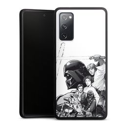 DeinDesign Galaxy S20 FE 5G Handy Premium Silikon H&uuml;lle Handyh&uuml;lle schwarz Case Star Wars Official Licensed Product Darth Vader Silikon Premium Case