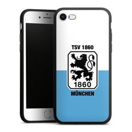 DeinDesign iPhone SE (2020) Handy Premium Silikon H&uuml;lle Handyh&uuml;lle schwarz Case Official Licensed Product Coat Of Arms Tsv 1860 M&uuml;nchen Silikon Premium Case