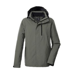 Killtec Herren Funktionsjacke "KOW 90 MN JCKT", grau, Gr. M, Obermaterial: 100% Polyester.Futter: 100% Polyester.F&uuml;llung: 100% Polyester, Jacken,