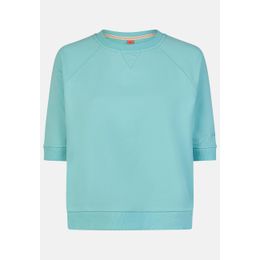 SALZHAUT Damen T-Shirt "Shirt BAFF", blau, Gr. M, Obermaterial: 95% Baumwolle CO. 5% Elasthan EL., Shirts