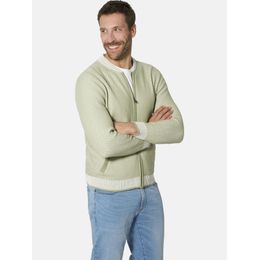 Babista Herren Strickjacke "Strickjacke CAMELLO", gr&uuml;n, Gr. XXXL, Obermaterial: 100% Baumwolle CO., Strickjacken
