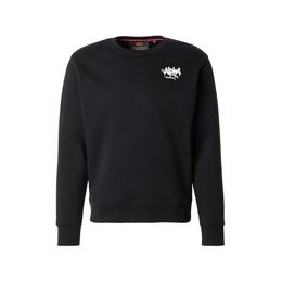 Alpha Industries Sweatshirt Herren Gr&ouml;&szlig;e XXXL schwarz / wei&szlig;