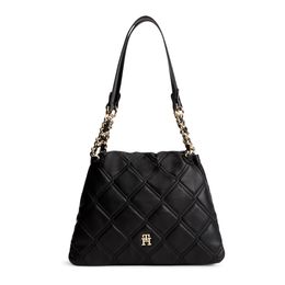 Tommy Hilfiger Shopper 'TH Monogram Quilted Tote' Damen Gr&ouml;&szlig;e One Size schwarz