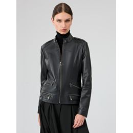 Derimod Between-Season Jacket female size M Black