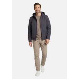 NEW CANADIAN Herren Outdoorjacke, lila, Gr. 50, unifarben, 100% Polyester, Jacken, mit kuscheligem Stehkragen