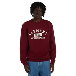 Element Herren Sweatshirt "Home Team", rot, Gr. S, Obermaterial: 70% Baumwolle, 30% Baumwolle., Sweatshirts