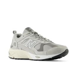 New Balance Herren Sneaker "878", Gr. 39,5, grau, Leder, Textil, Schuhe