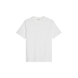 Marc O'Polo Herren T-Shirt "aus schwerem Bio-Baumwoll-Jersey", wei&szlig;, Basic, Gr. S, MARC O'POLO DENIM, unifarben, Obermaterial: 100% Baumwolle, Shirts