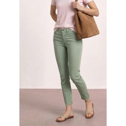 Street One Damen Slim-fit-Jeansmint gr&uuml;n washed, Basic, Gr. 36, unifarben, Jeans, 55% Baumwolle, 21% Polyester, 14% Lyocell, 9% Viskose, 1% Elasthan,