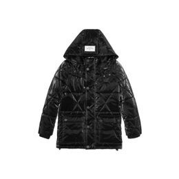 Philipp Plein Herren Winterjacke "Hexagon", schwarz, Gr. 10, Obermaterial: 55% Polyurethan, 45% Polyester. Futter: 100% Polyester. F&uuml;llung: 100%