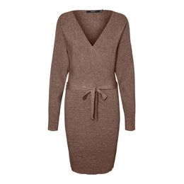 V&eacute;ro Moda Vero Moda Strickkleid Damen Gr&ouml;&szlig;e S braunmeliert