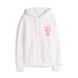 Tommy Jeans Sweatshirt 'NOVELTY FAIR' Herren Gr&ouml;&szlig;e L rosa / wei&szlig;